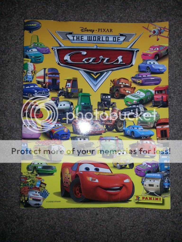 panini toon stickers - PixarCarsDiecast.com